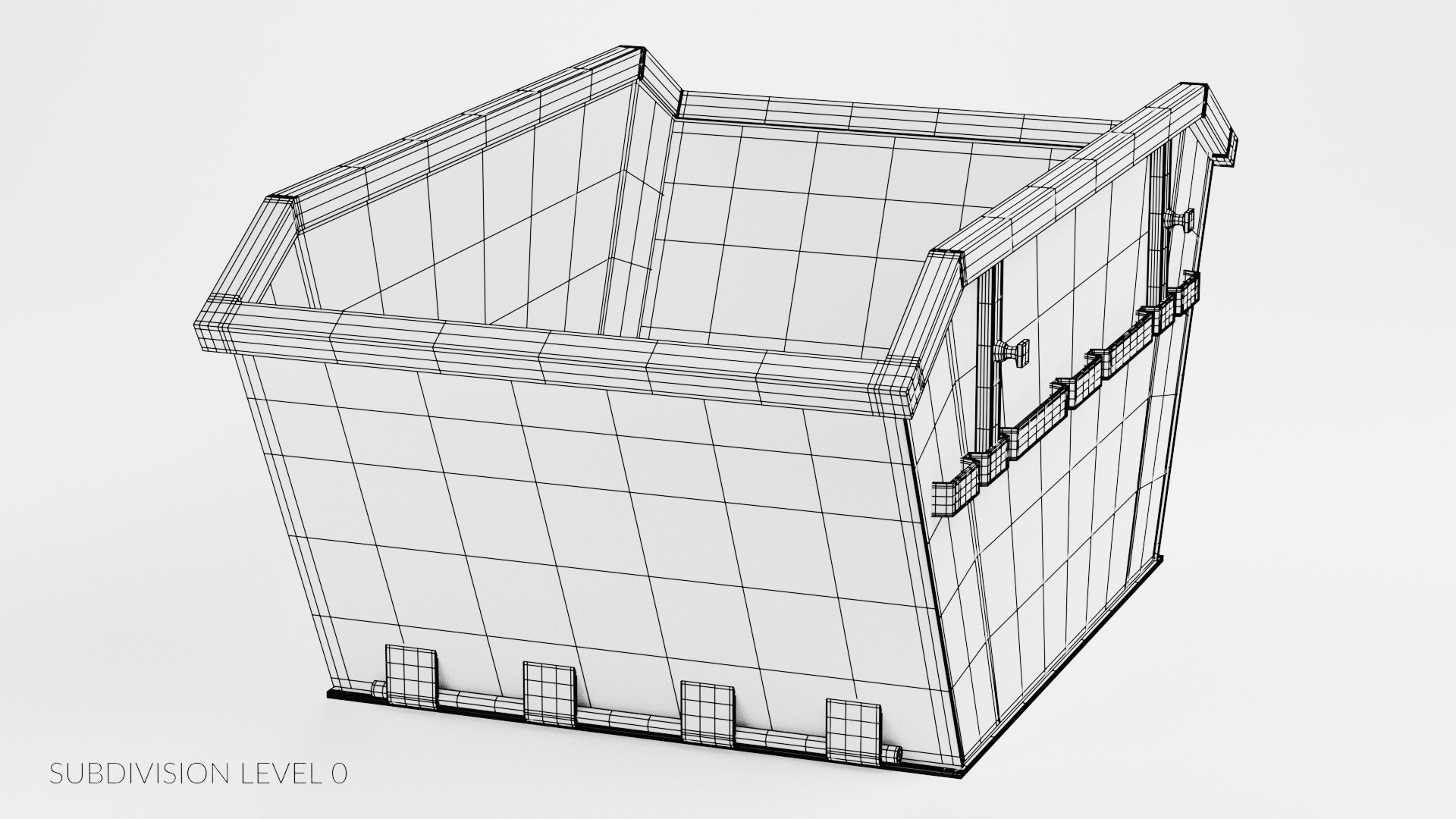 Skip Contains 3D Model - TurboSquid 1592560