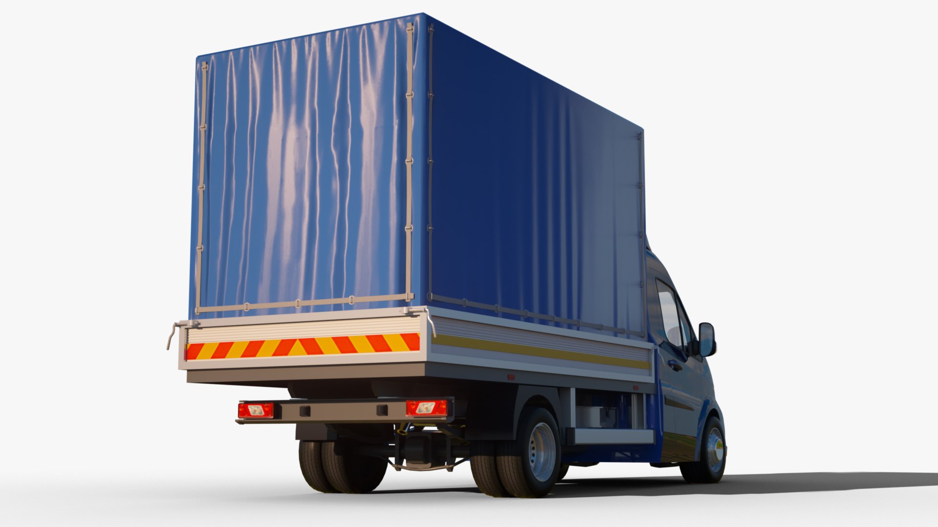 3D Model Generic V26 CargoBox VAN With Driver - TurboSquid 1843911