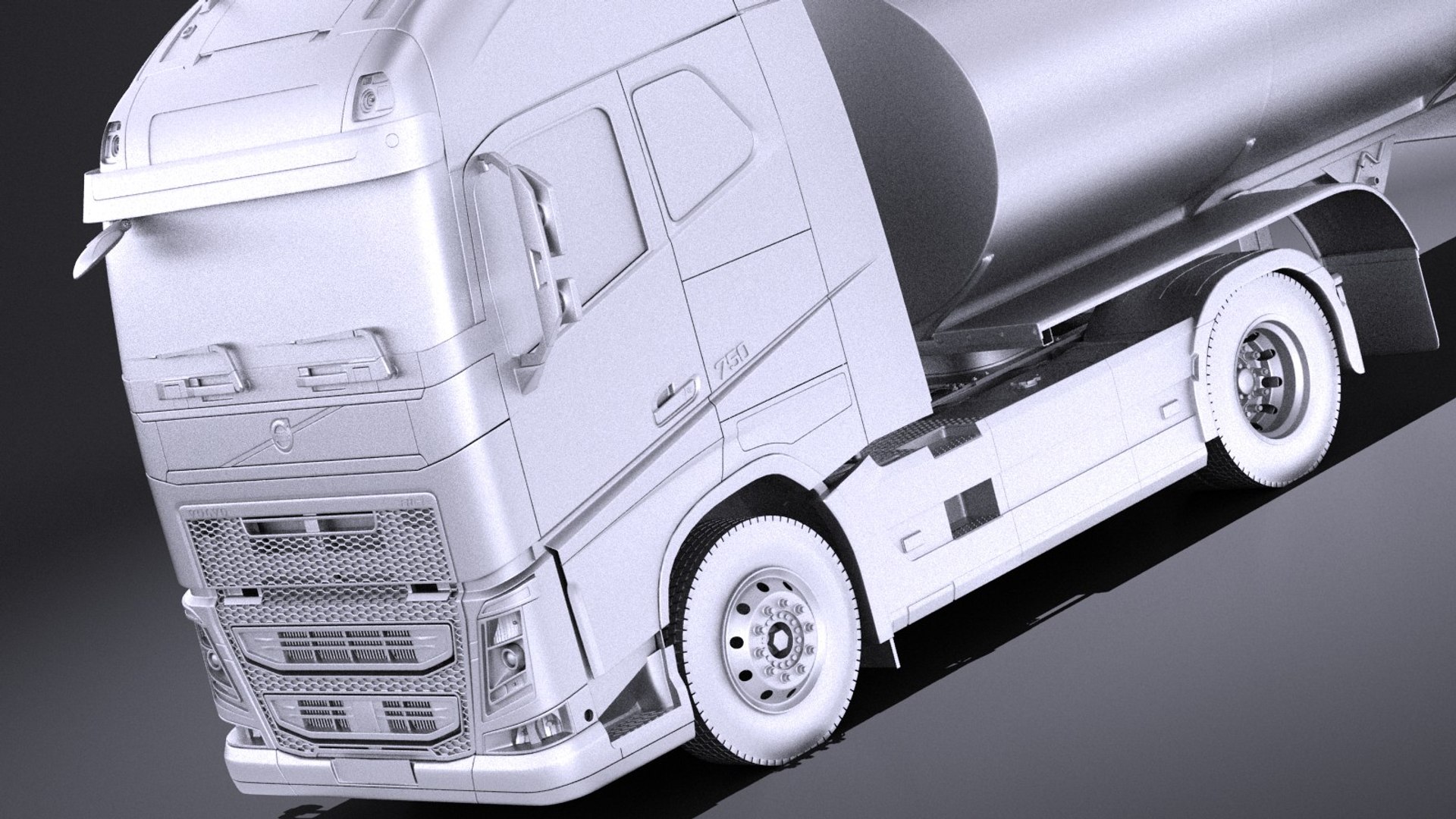 3D 2013 2015 Fh16 Model - TurboSquid 1329402