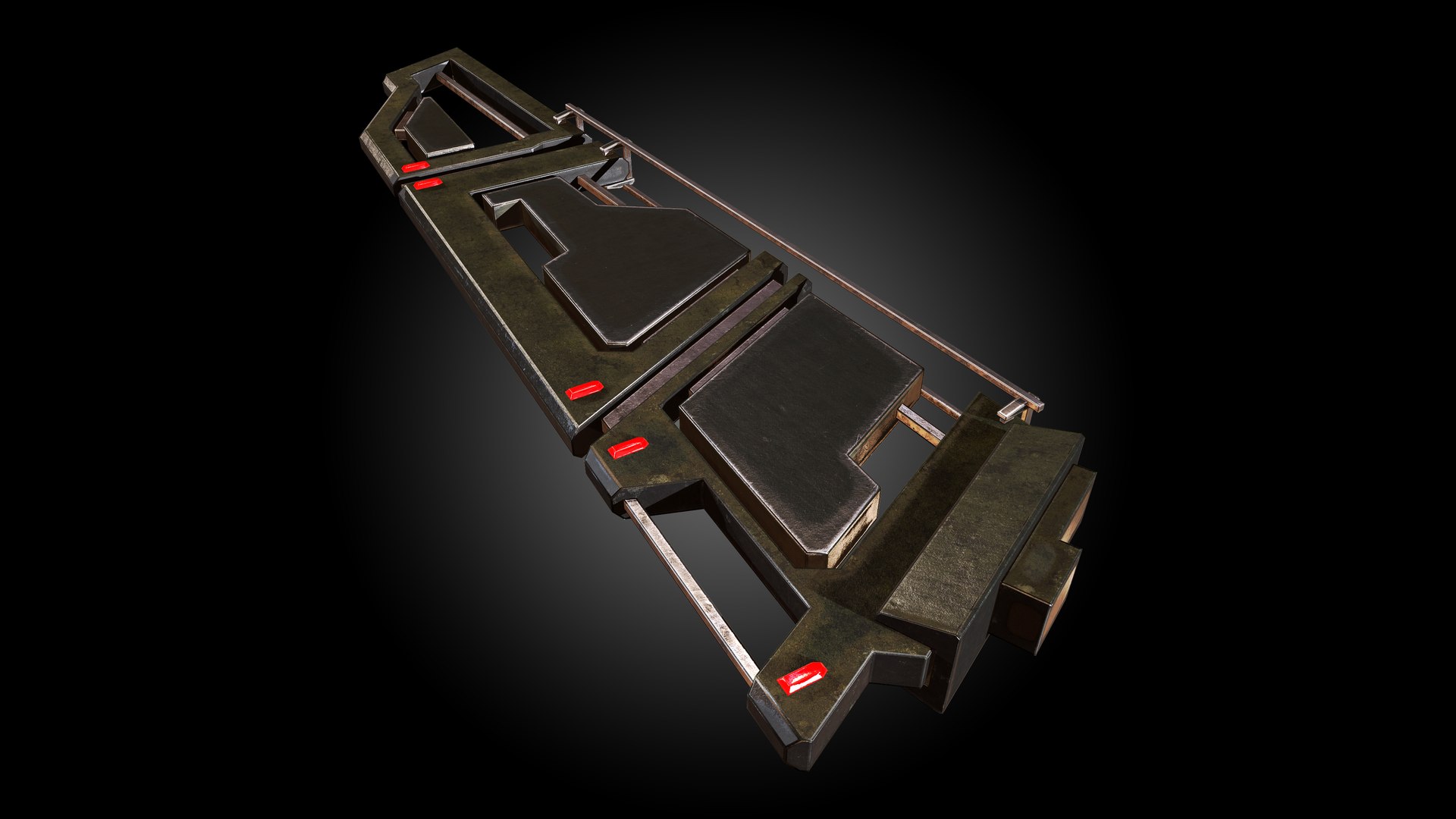 3D Wing Frame F - TurboSquid 1738590