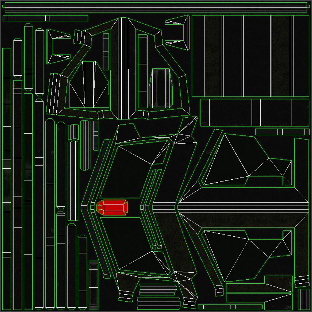 3D Wing Frame F - TurboSquid 1738590