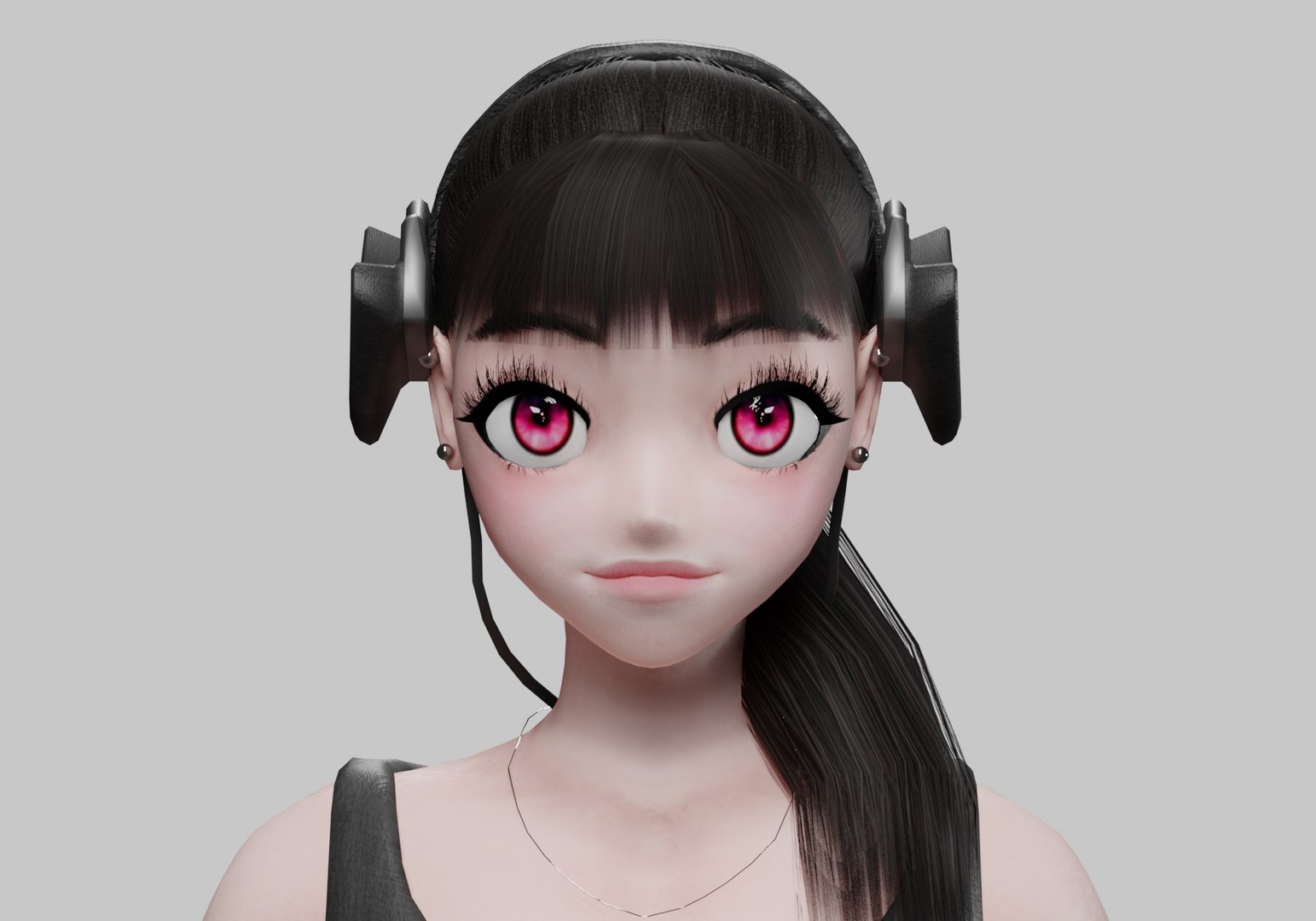 Cool Cute Girl V28523 3D Model - TurboSquid 2270404