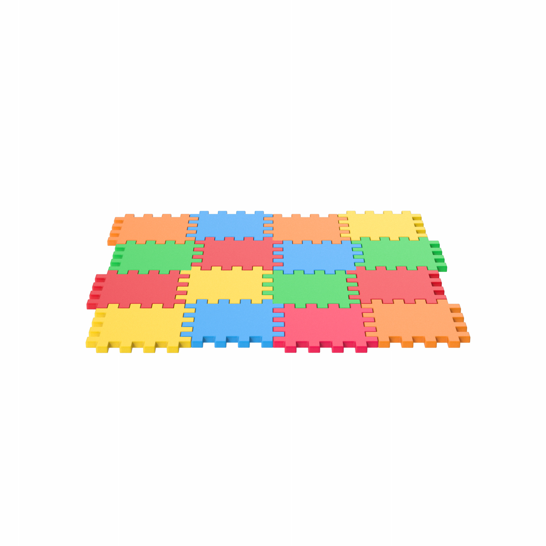 3D Playground Puzzle Mats Model - TurboSquid 2299992