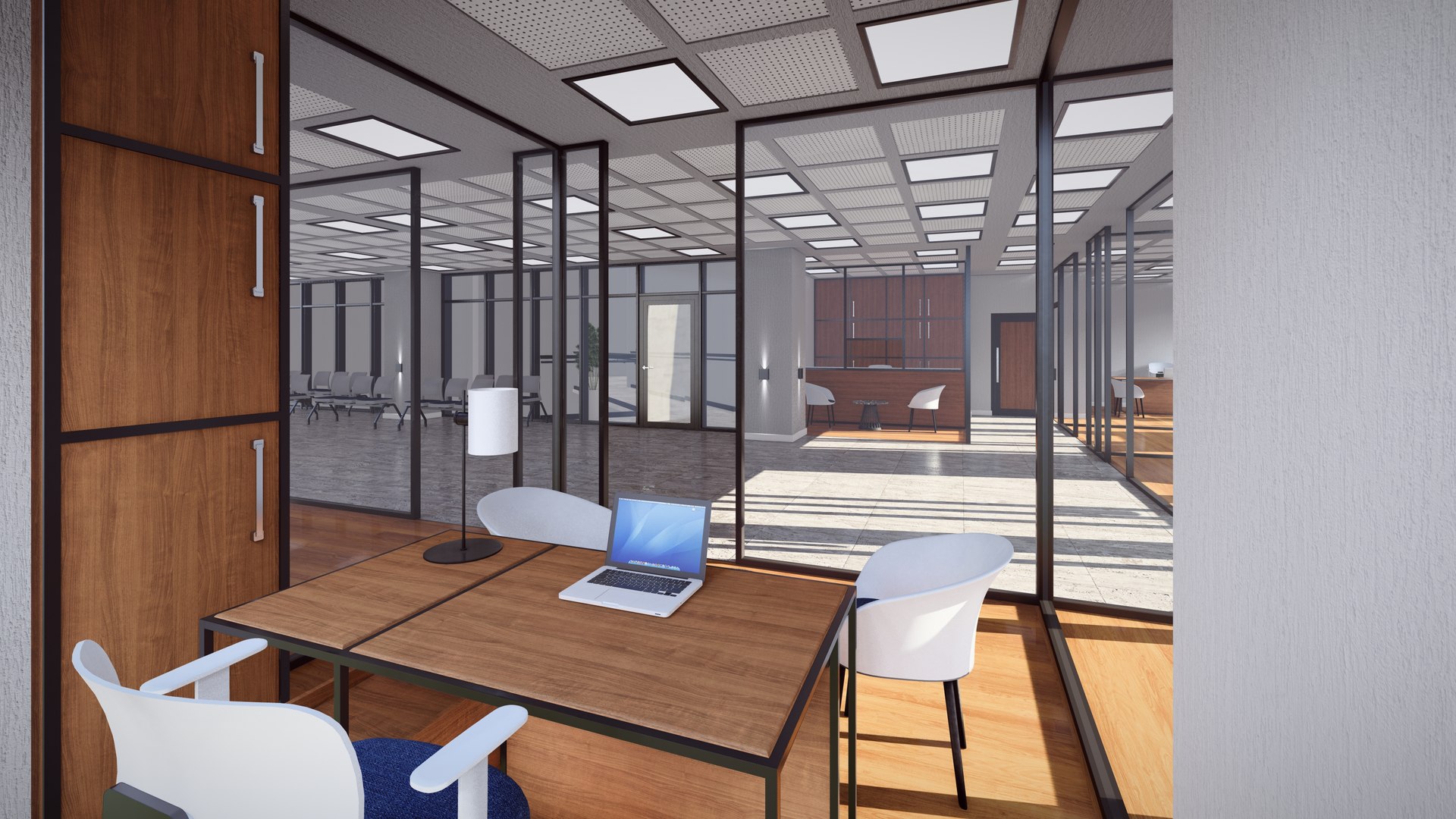 Bank - Office Design 3D Model - TurboSquid 2223653