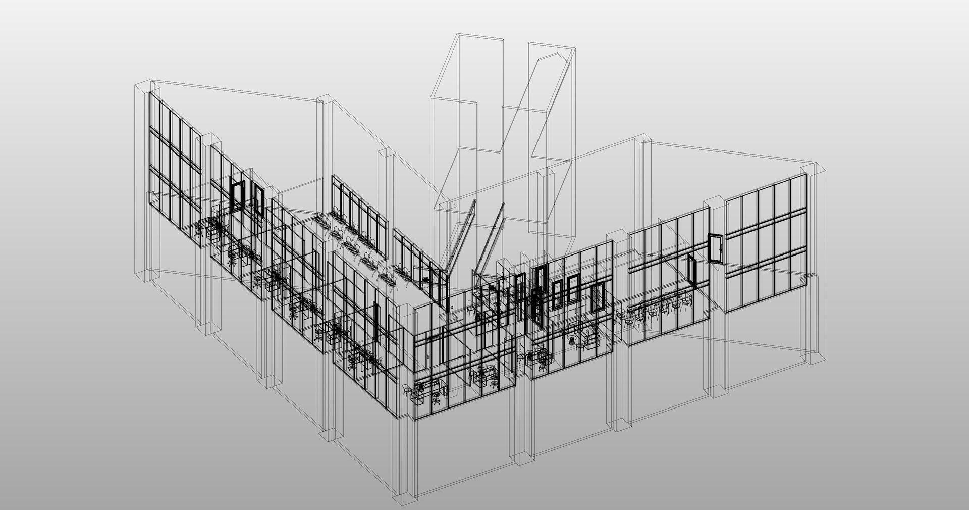 Bank - Office Design 3D Model - TurboSquid 2223653