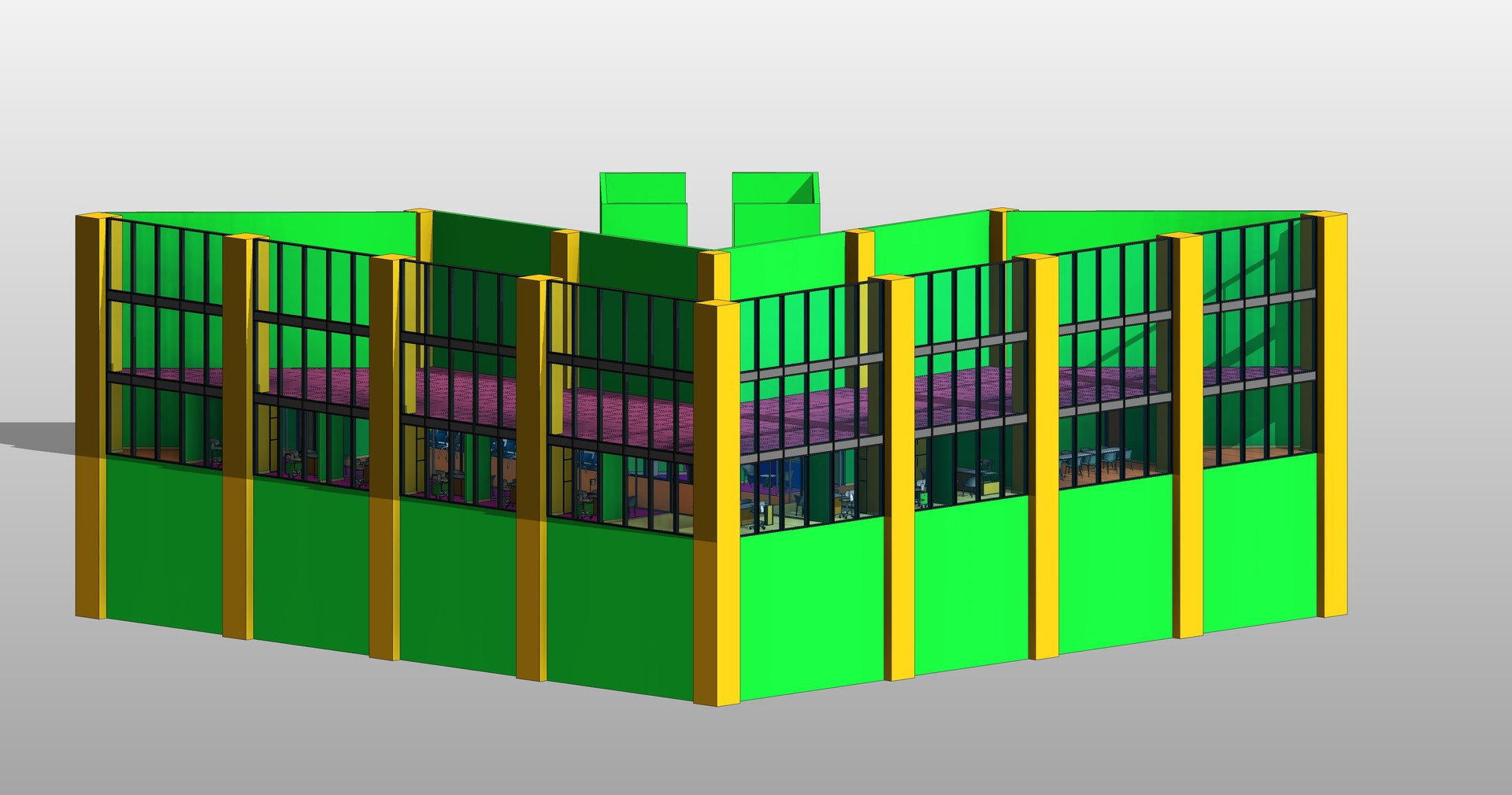 Bank - Office Design 3D Model - TurboSquid 2223653