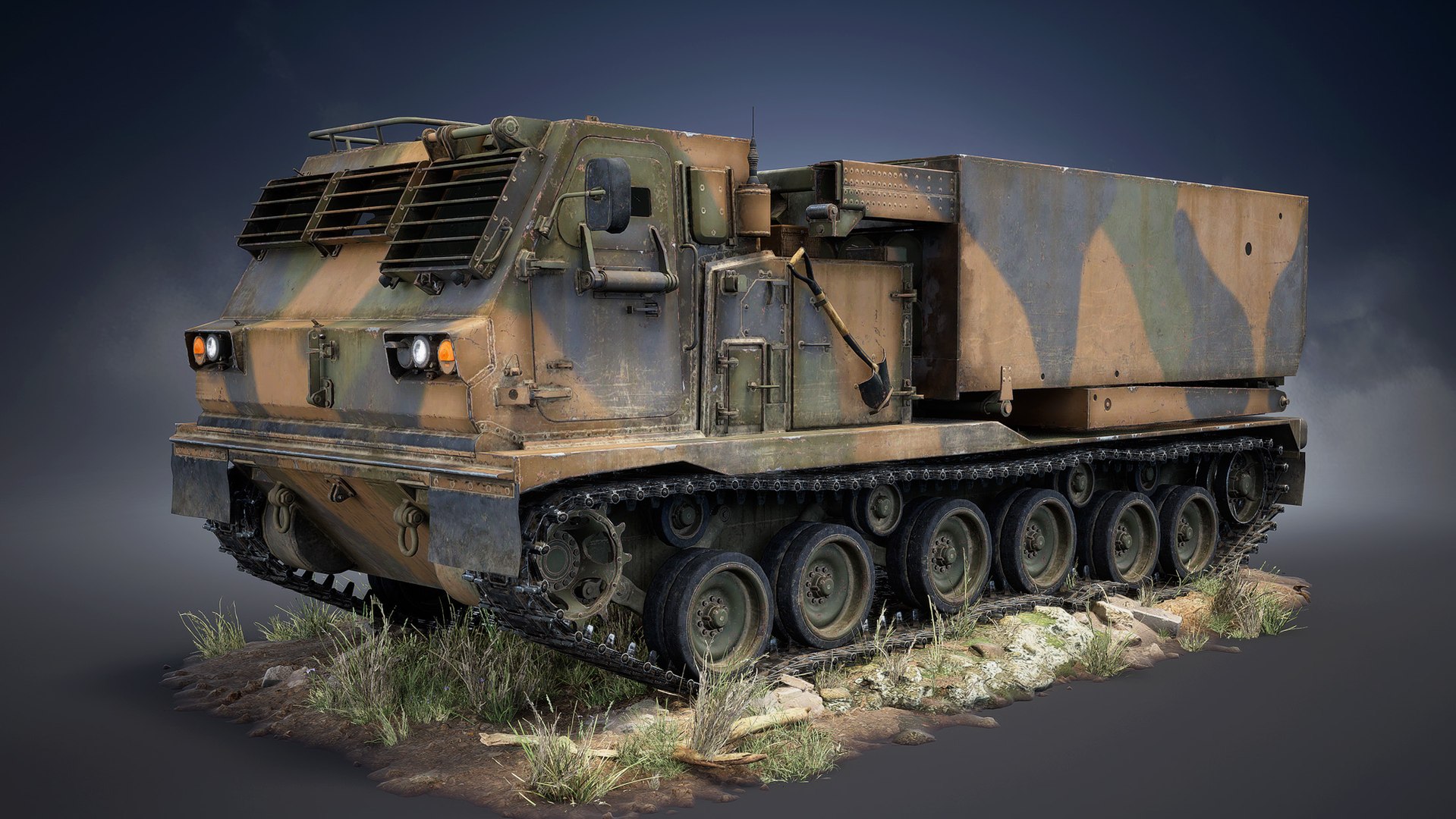 M270 MLRS Game Ready 3D Model - TurboSquid 2080147