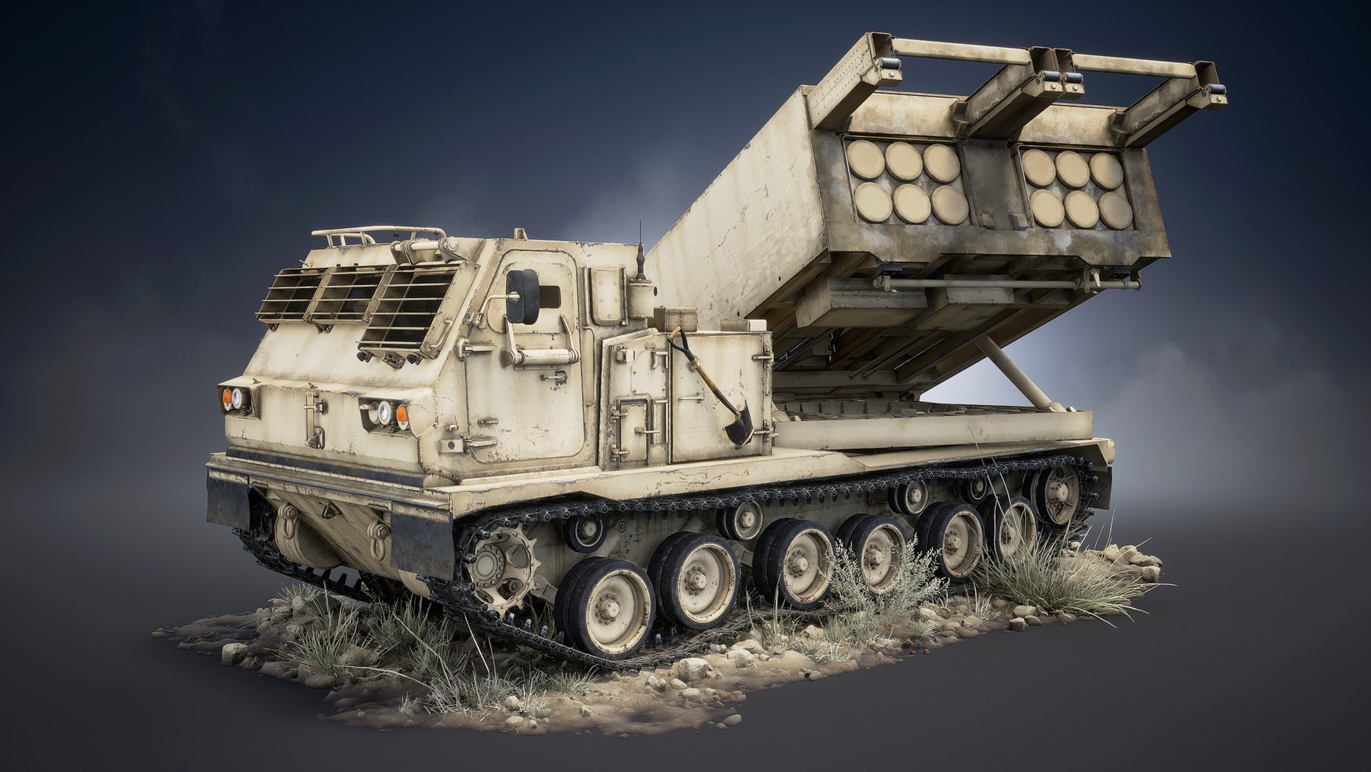 M270 MLRS Game Ready 3D Model - TurboSquid 2080147