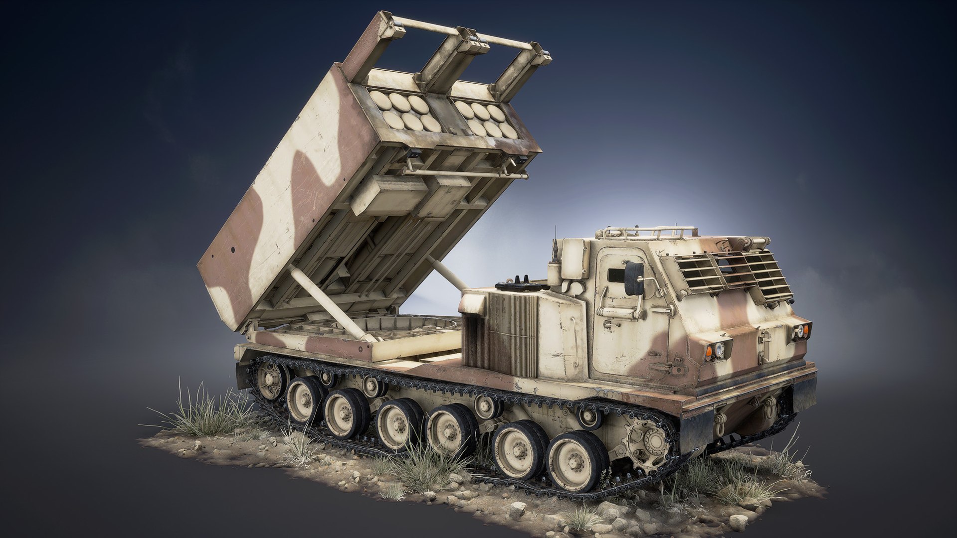 M270 MLRS Game Ready 3D Model - TurboSquid 2080147