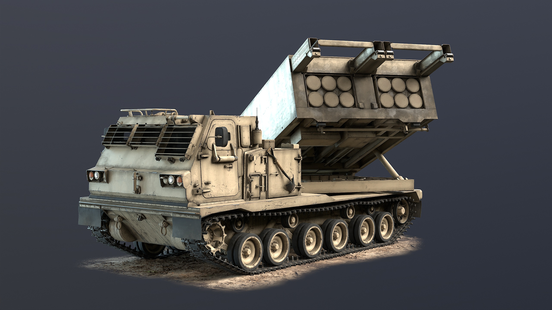 M270 MLRS Game Ready 3D Model - TurboSquid 2080147