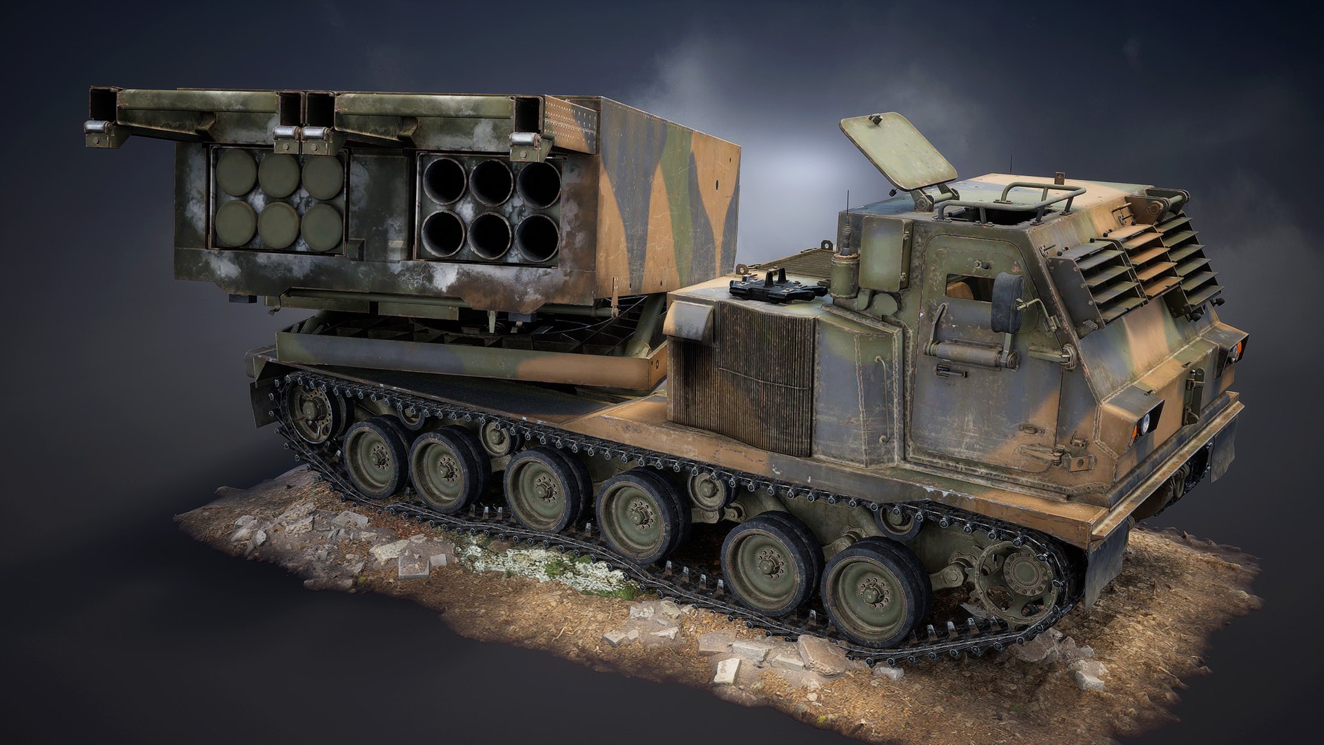 M270 MLRS Game Ready 3D Model - TurboSquid 2080147