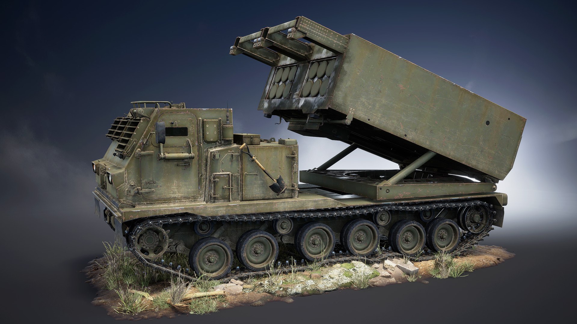 M270 MLRS Game Ready 3D Model - TurboSquid 2080147