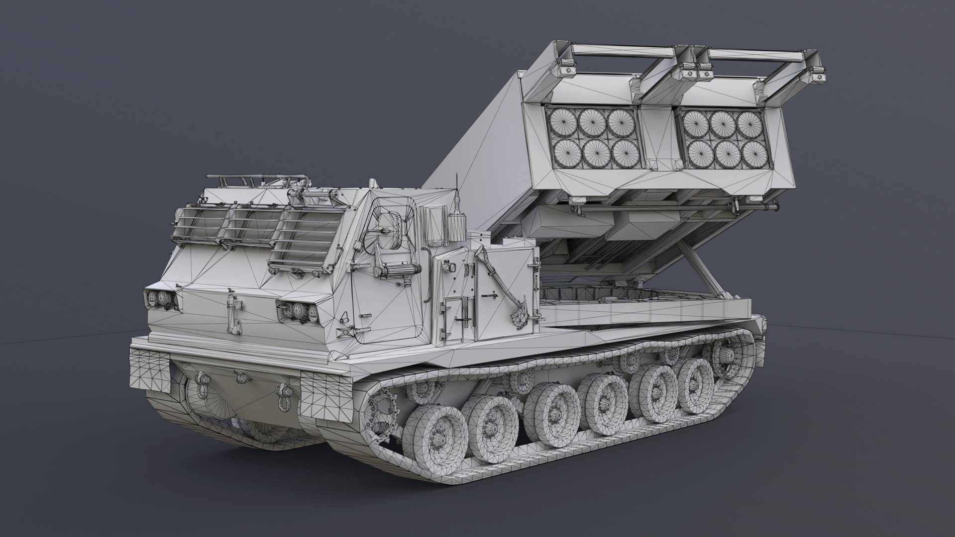 M270 MLRS Game Ready 3D Model - TurboSquid 2080147