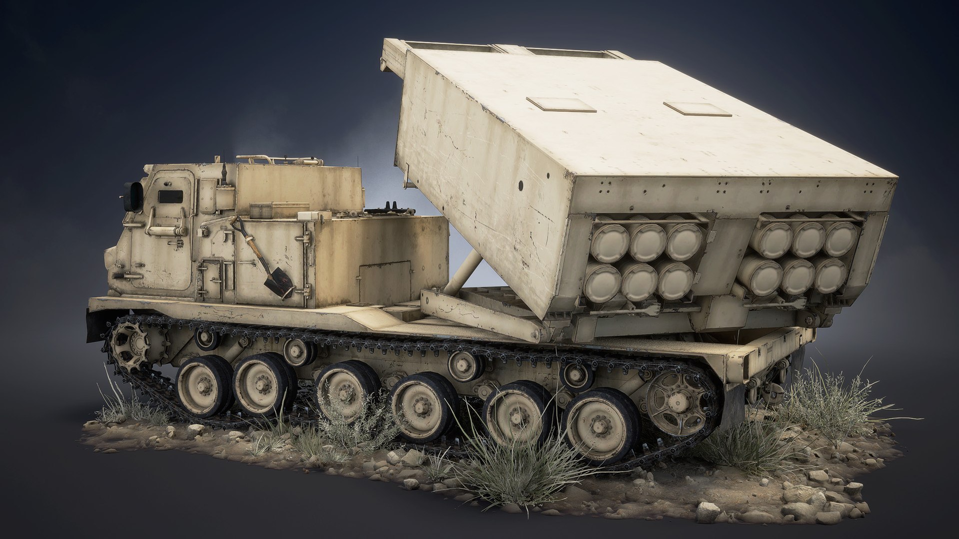 M270 MLRS Game Ready 3D Model - TurboSquid 2080147