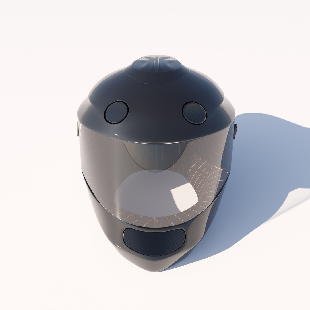 3D Model Racing Helmet - TurboSquid 2041477