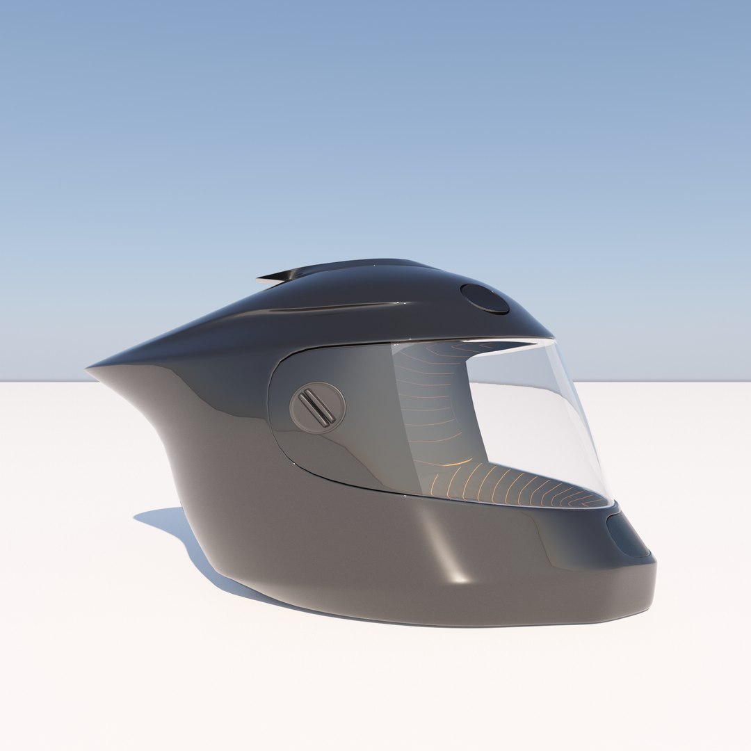 3D Model Racing Helmet - TurboSquid 2041477