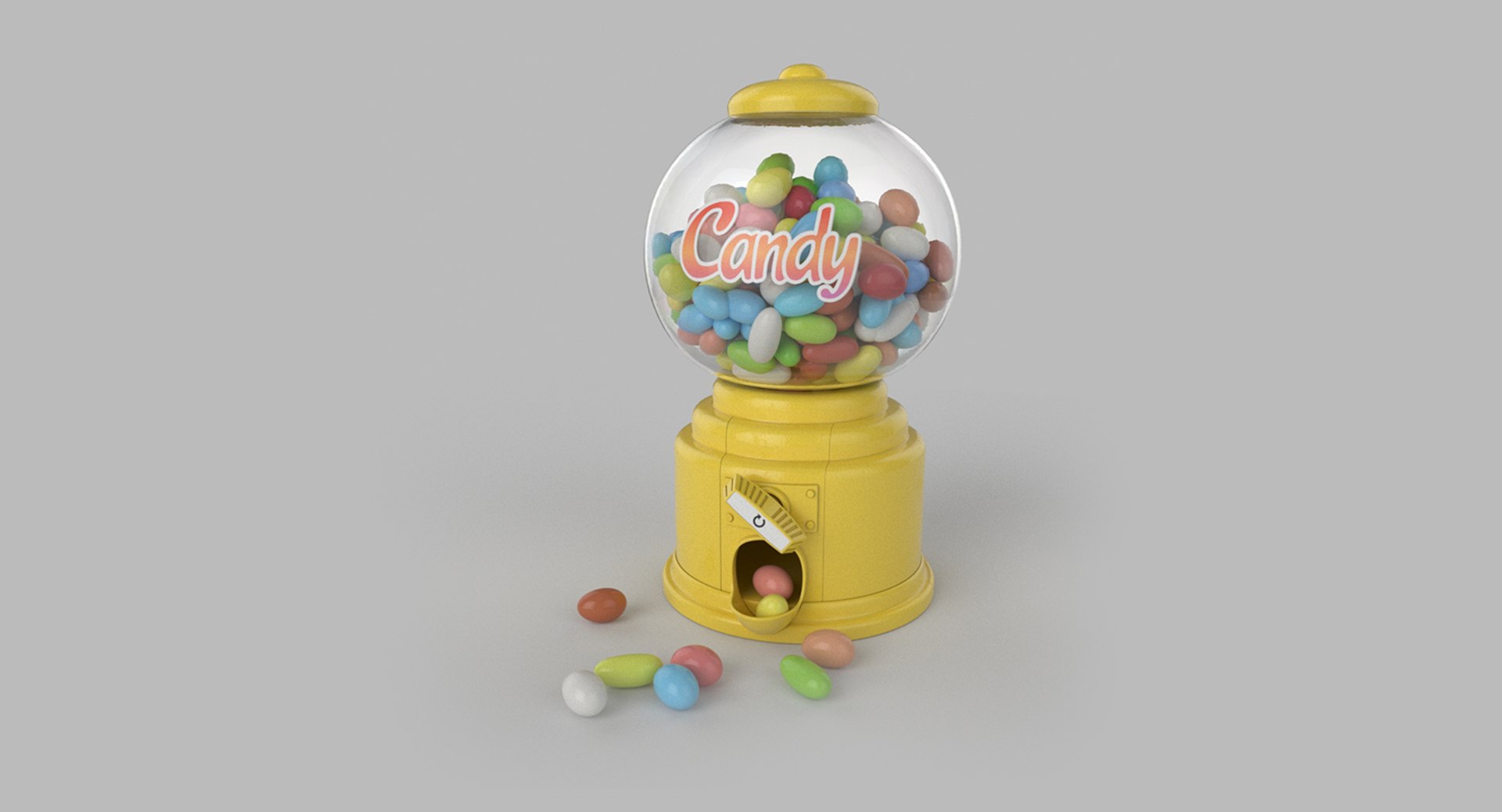 Candy machine model - TurboSquid 1223531