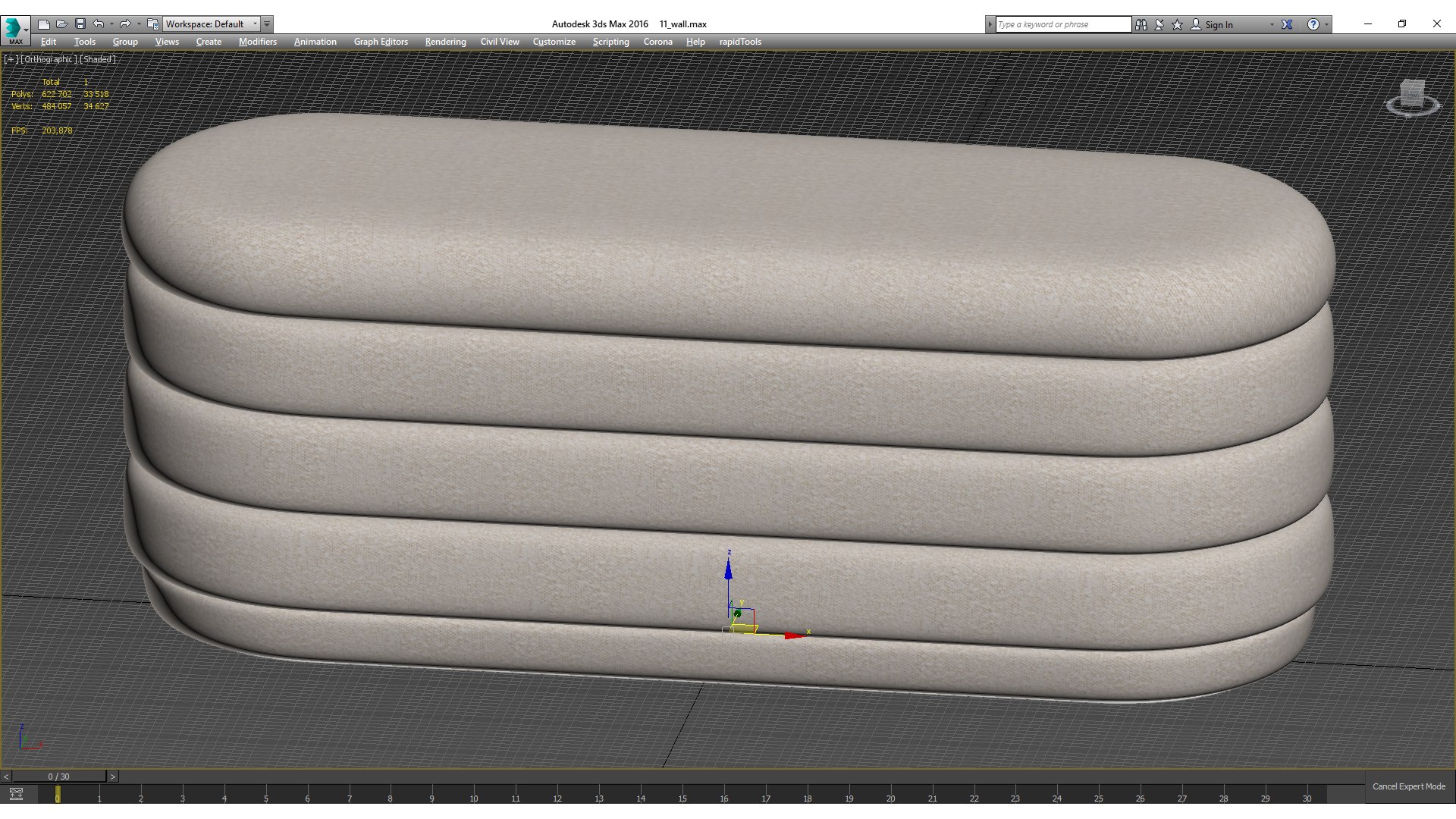 Boucle Bench By New Pacific Direct 3D Model - TurboSquid 2107304