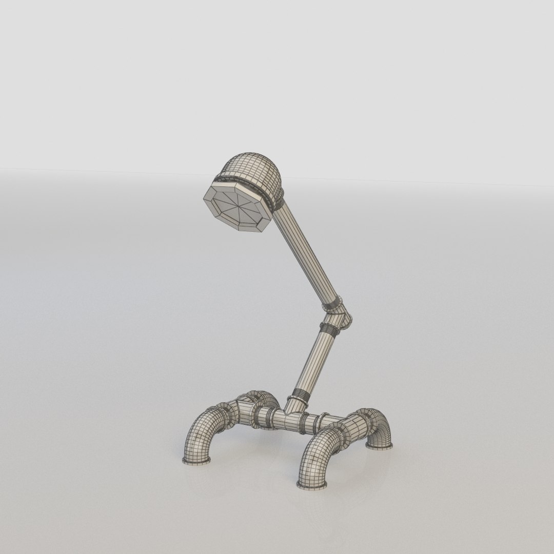 lamp industrial 3d model