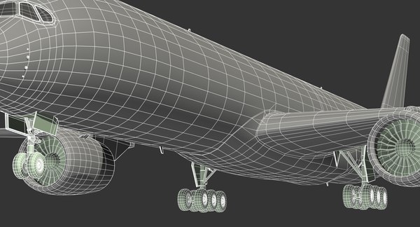 modelo 3d Airbus A350F FedEx - TurboSquid 2094528