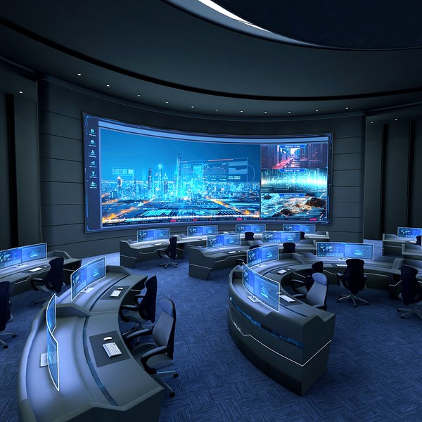 Control Room 3D Models for Download | TurboSquid