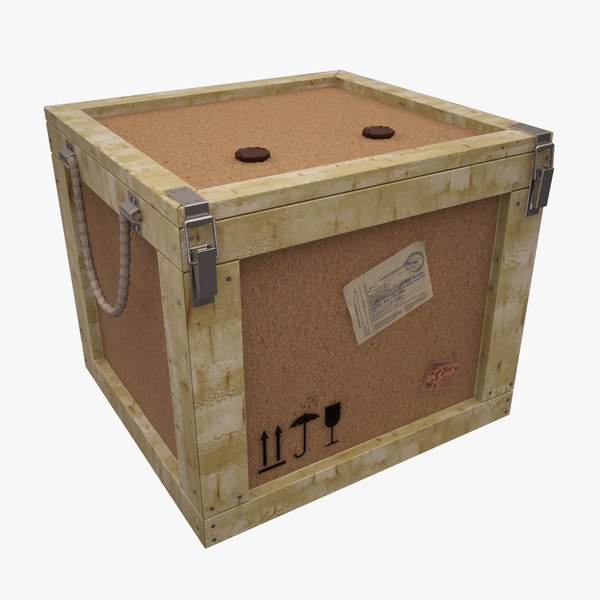 3d postal parcels box