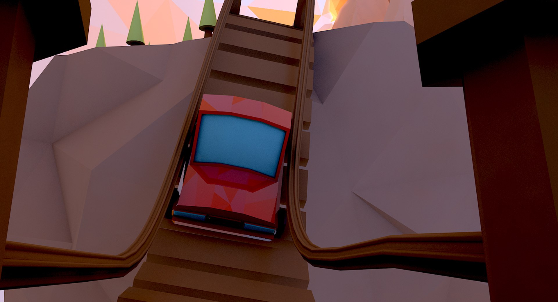 c4d floating islands