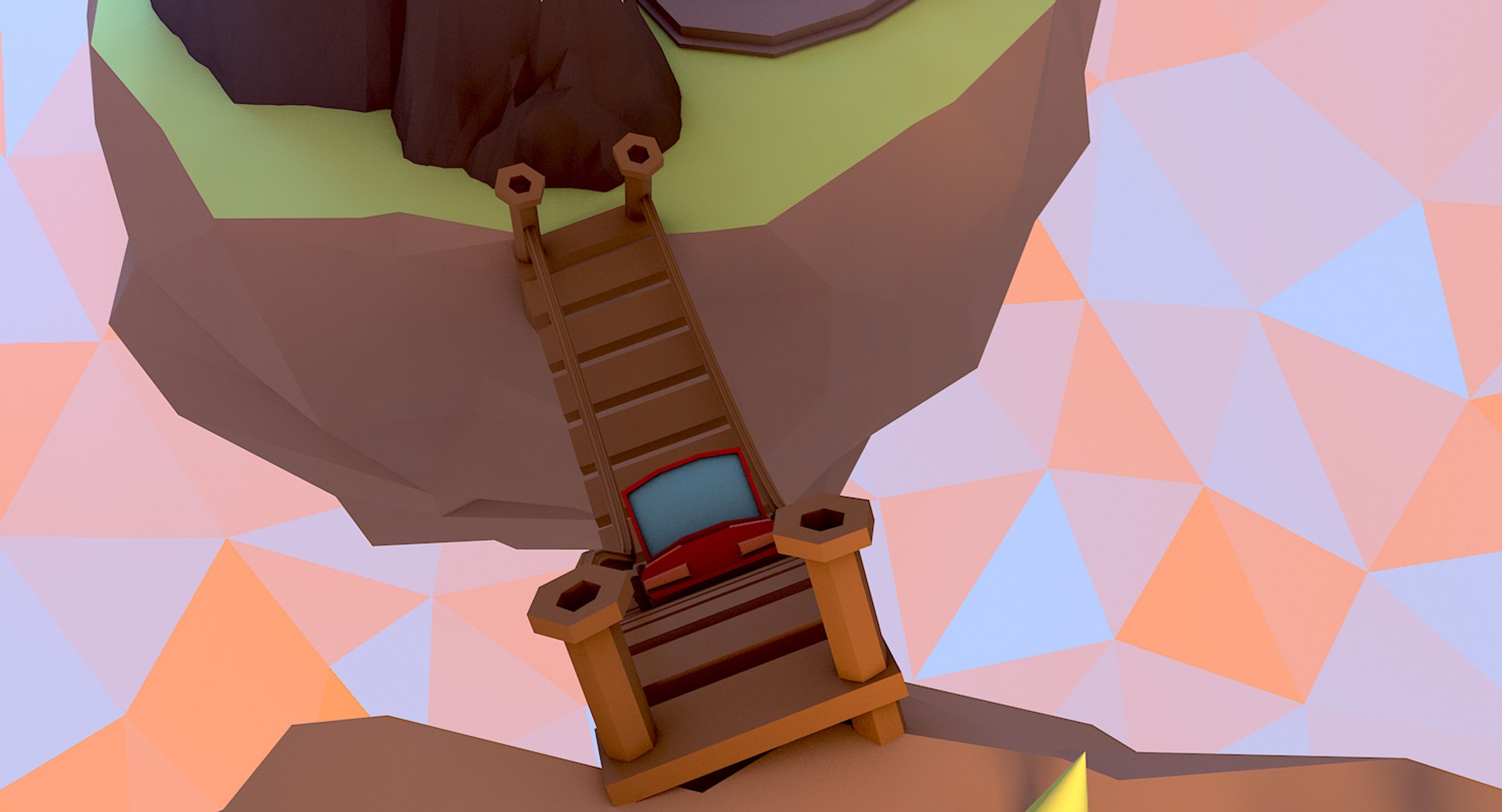 c4d floating islands