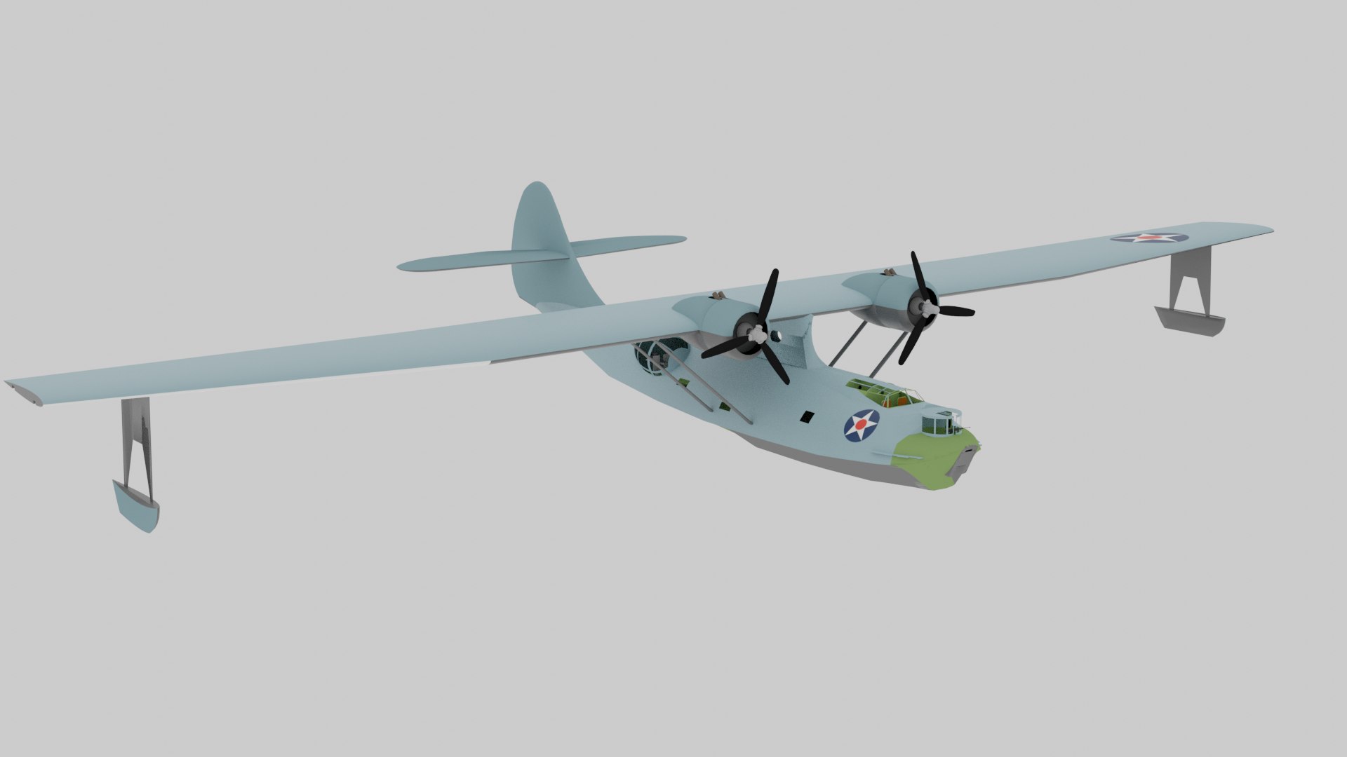 WW2 PBY Catalina 3D-Modell - TurboSquid 1993217