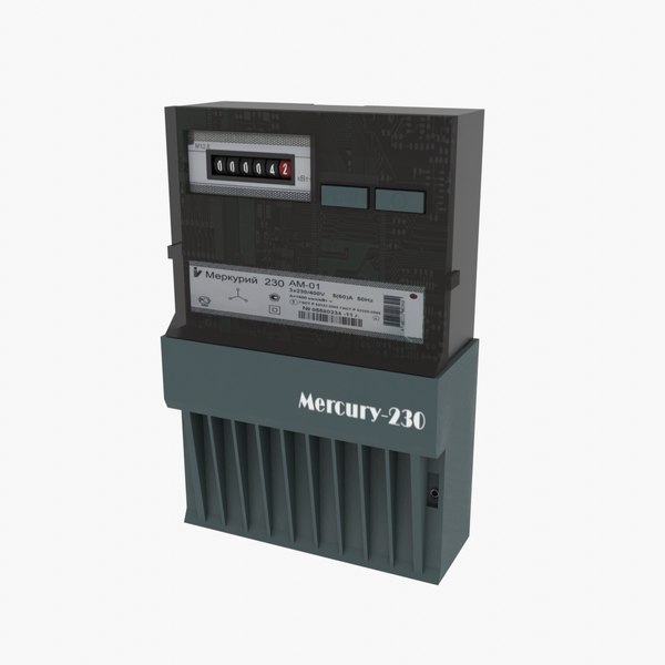 3D meters electricalmeter model - TurboSquid 1650505