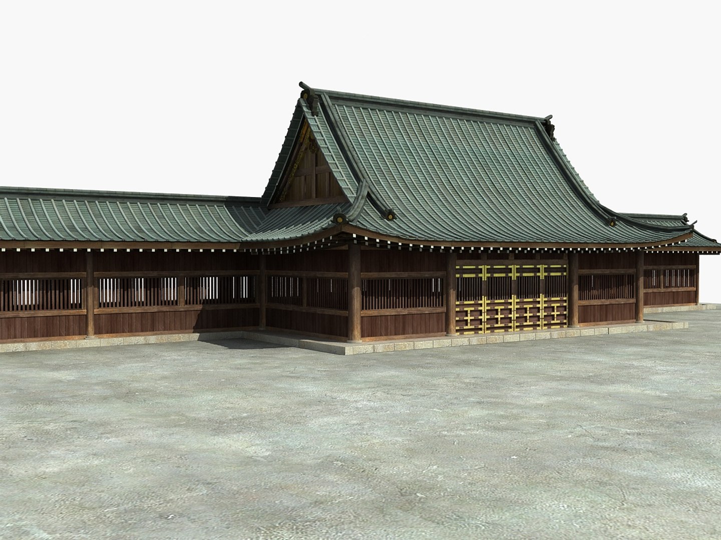 Japanese Temple 3D - TurboSquid 1344104