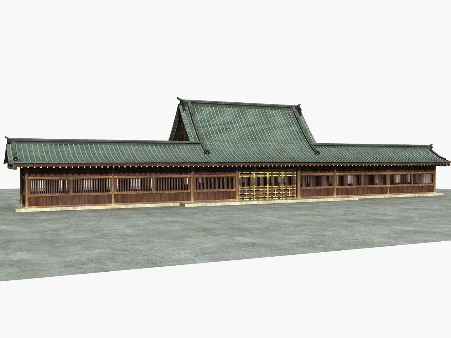 Japanese Temple 3D - TurboSquid 1344104