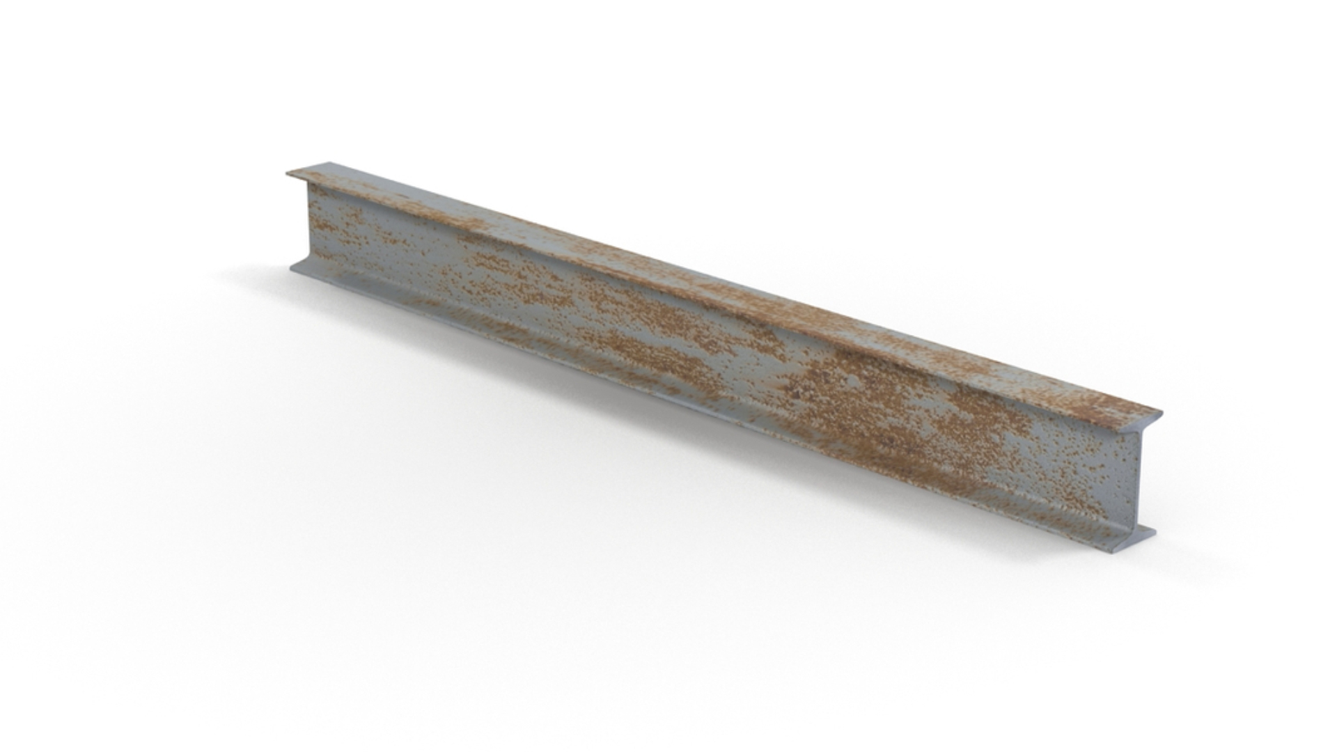 3D Rusty Steel I-Beam - TurboSquid 2303791
