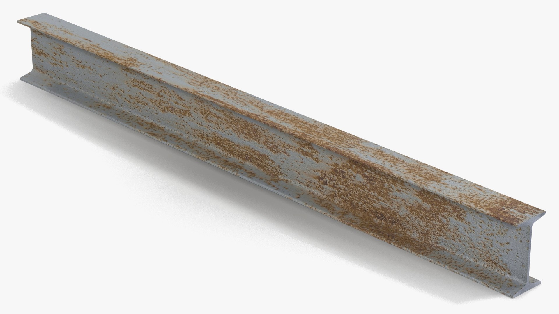 3D Rusty Steel I-Beam - TurboSquid 2303791