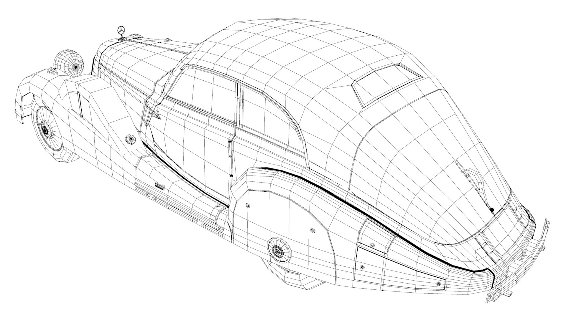 Unearth The Elegance Unveiling The Secrets Behind 1935 Mercedes Benz 500k Special Roadster Drawings