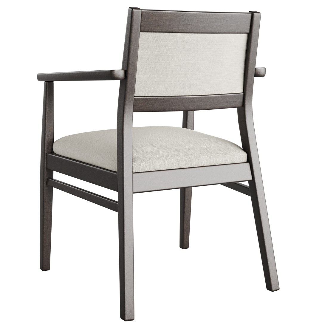 H Contract Asher Dining Chair 3D Model - TurboSquid 1954376