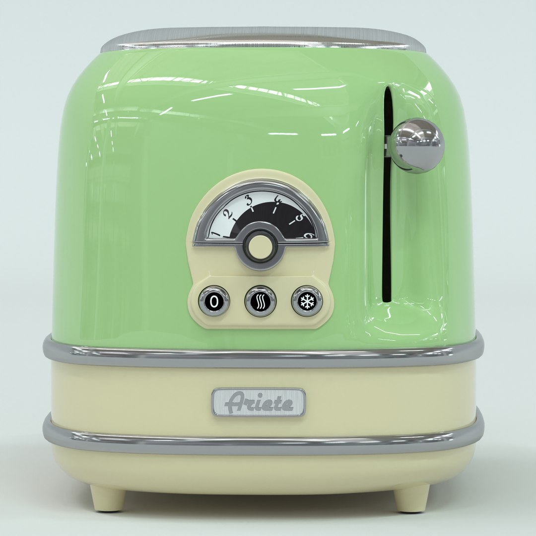 Ariete Vintage Toaster 3D Model - TurboSquid 1454511