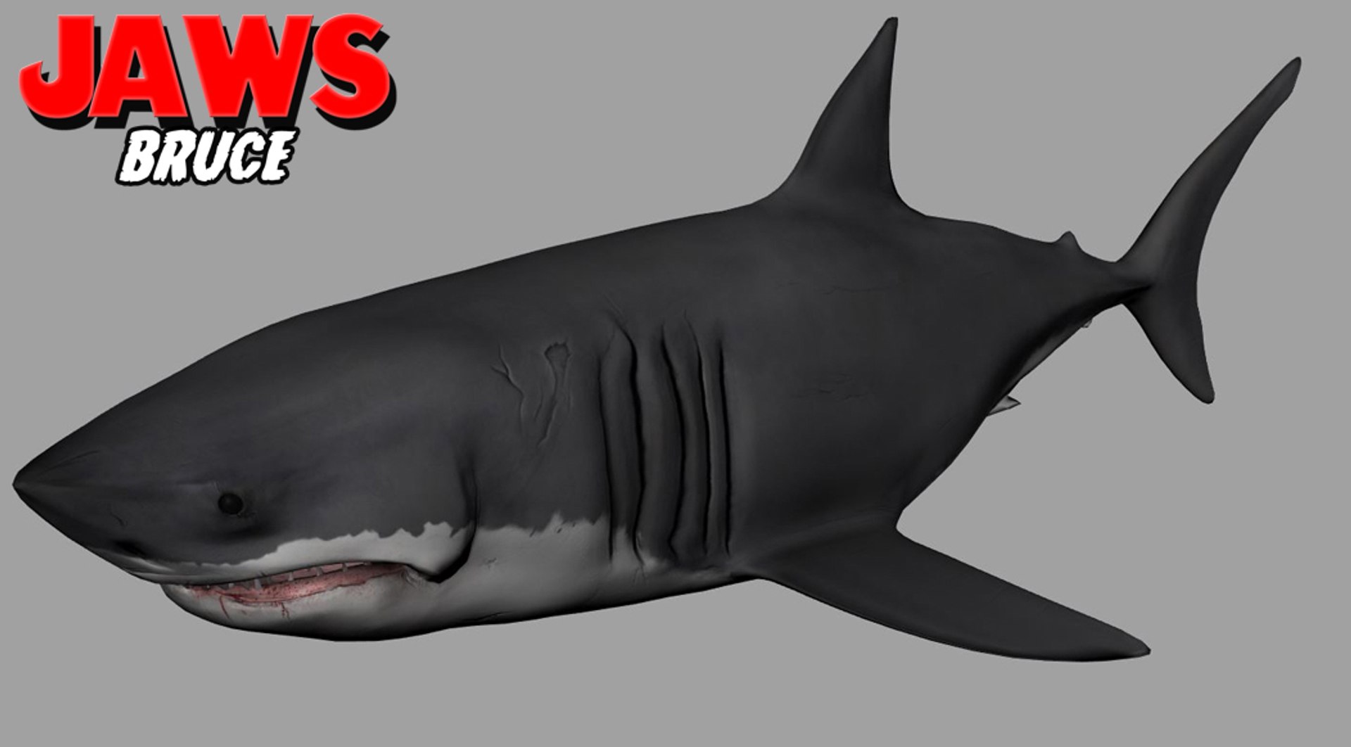 3d Jaws Bruce