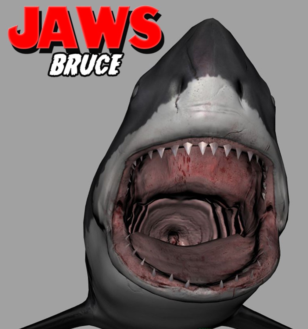 3d Jaws Bruce