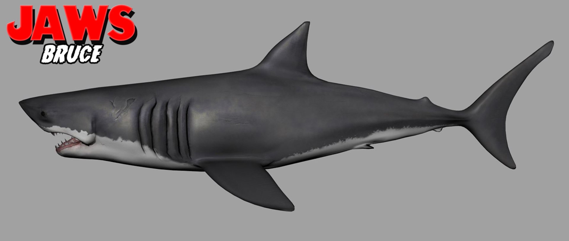 3d Jaws Bruce