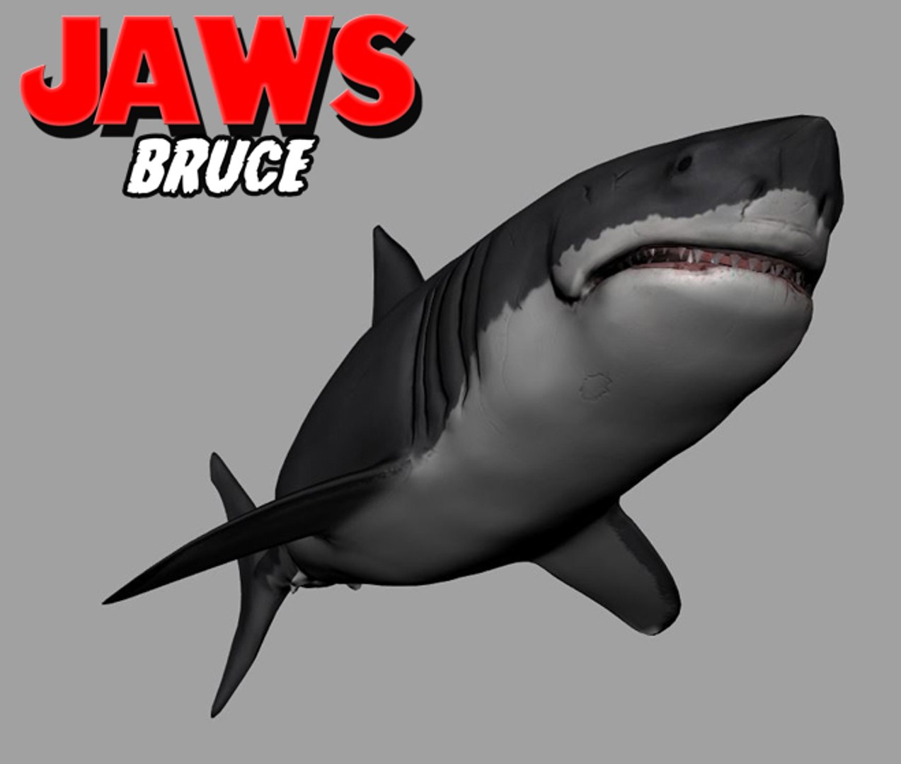 3d Jaws Bruce