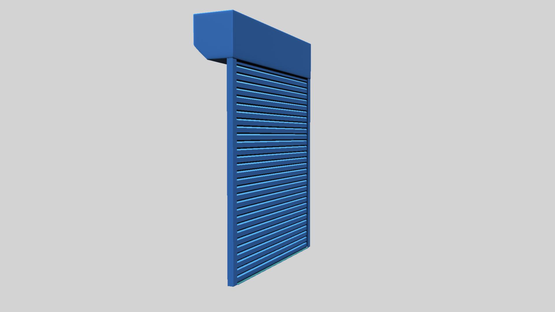 Roller Shutter 3d Model