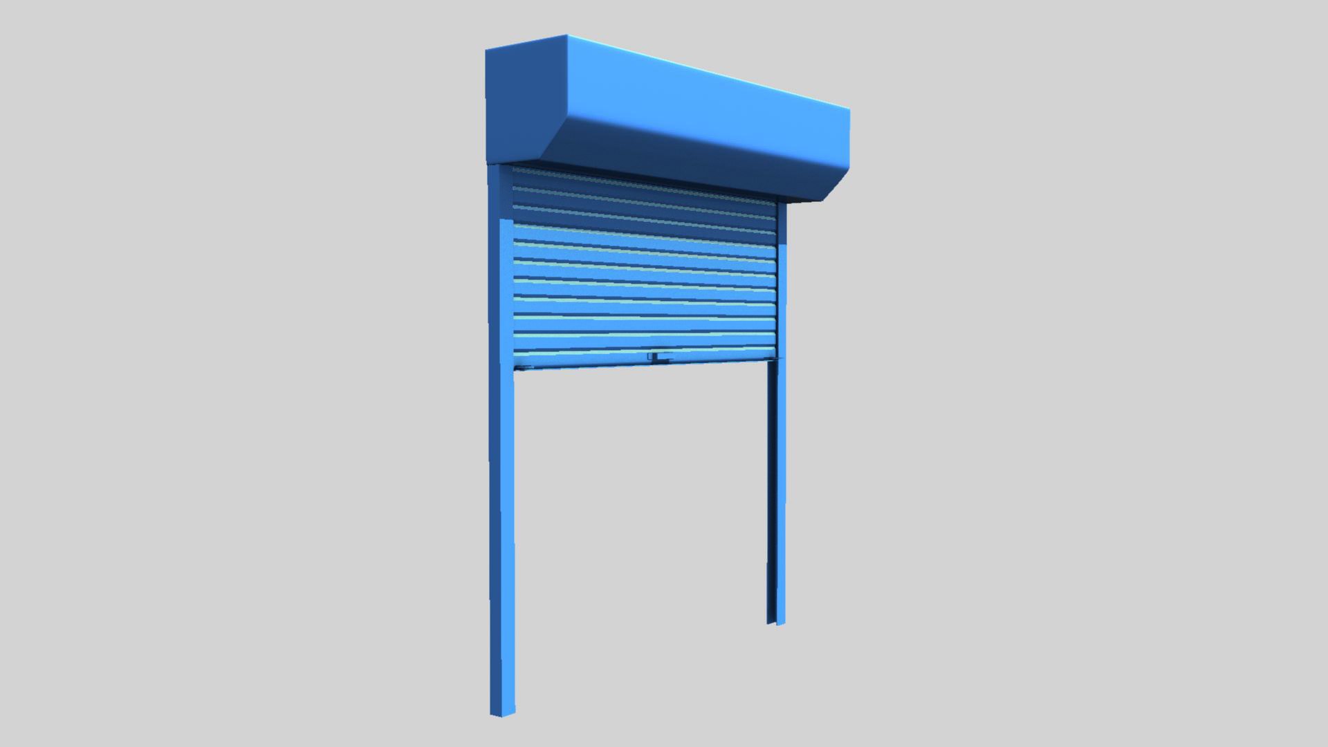 Roller Shutter 3d Model