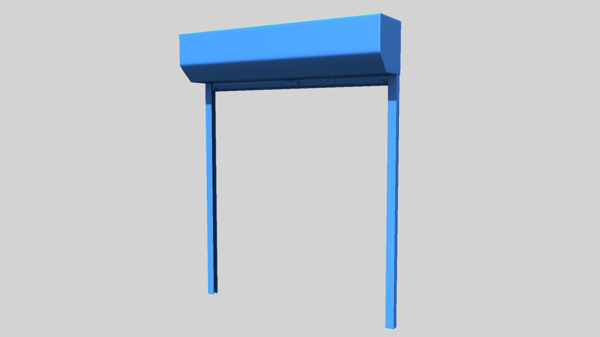 Roller Shutter 3d Model