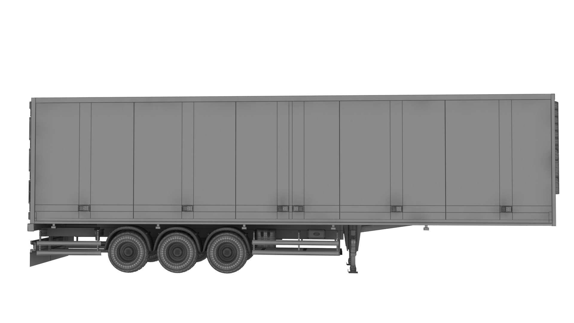Box Trailer1 3D - TurboSquid 2278543