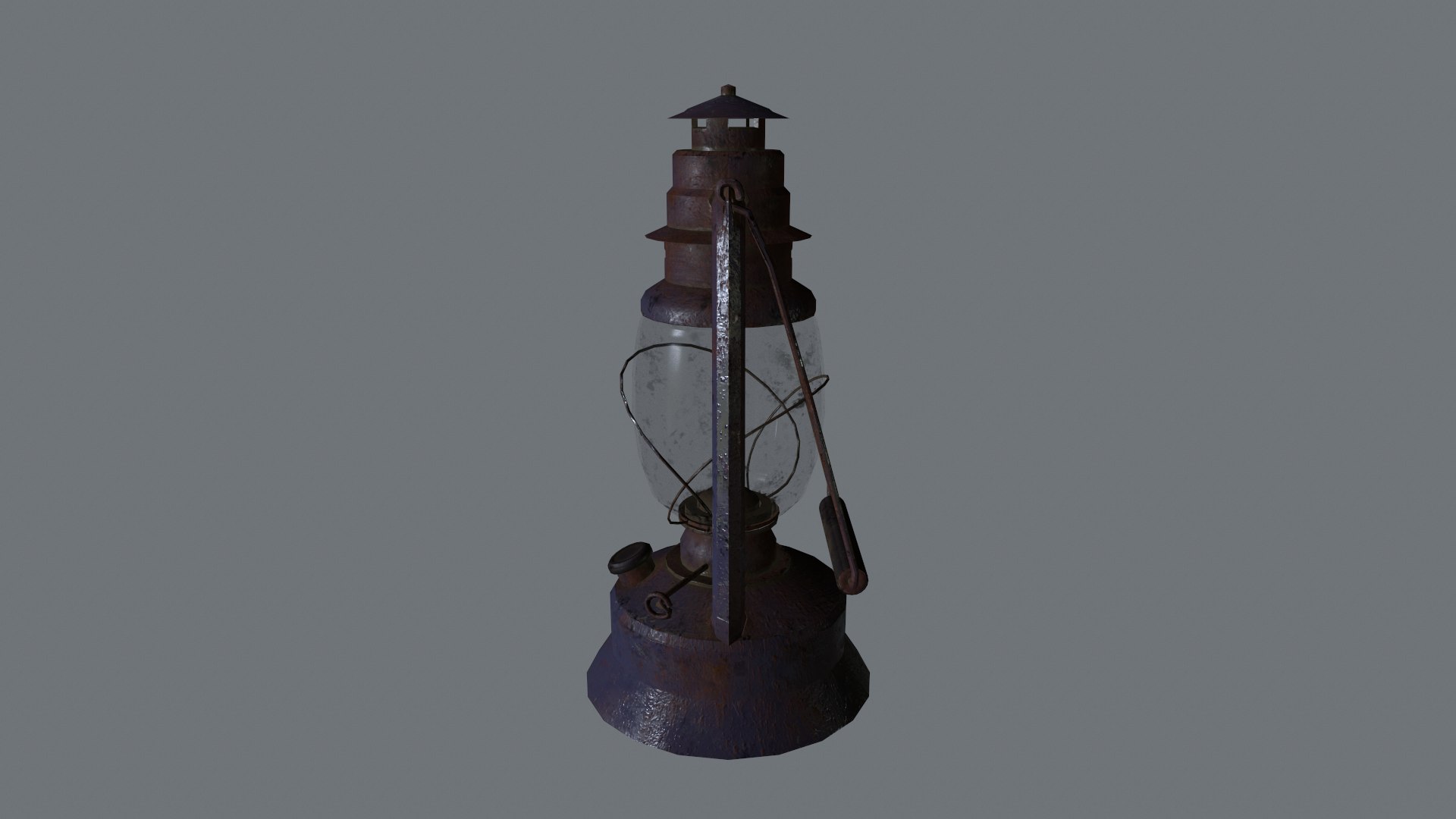 3D Oil Lamp Model - TurboSquid 1878169