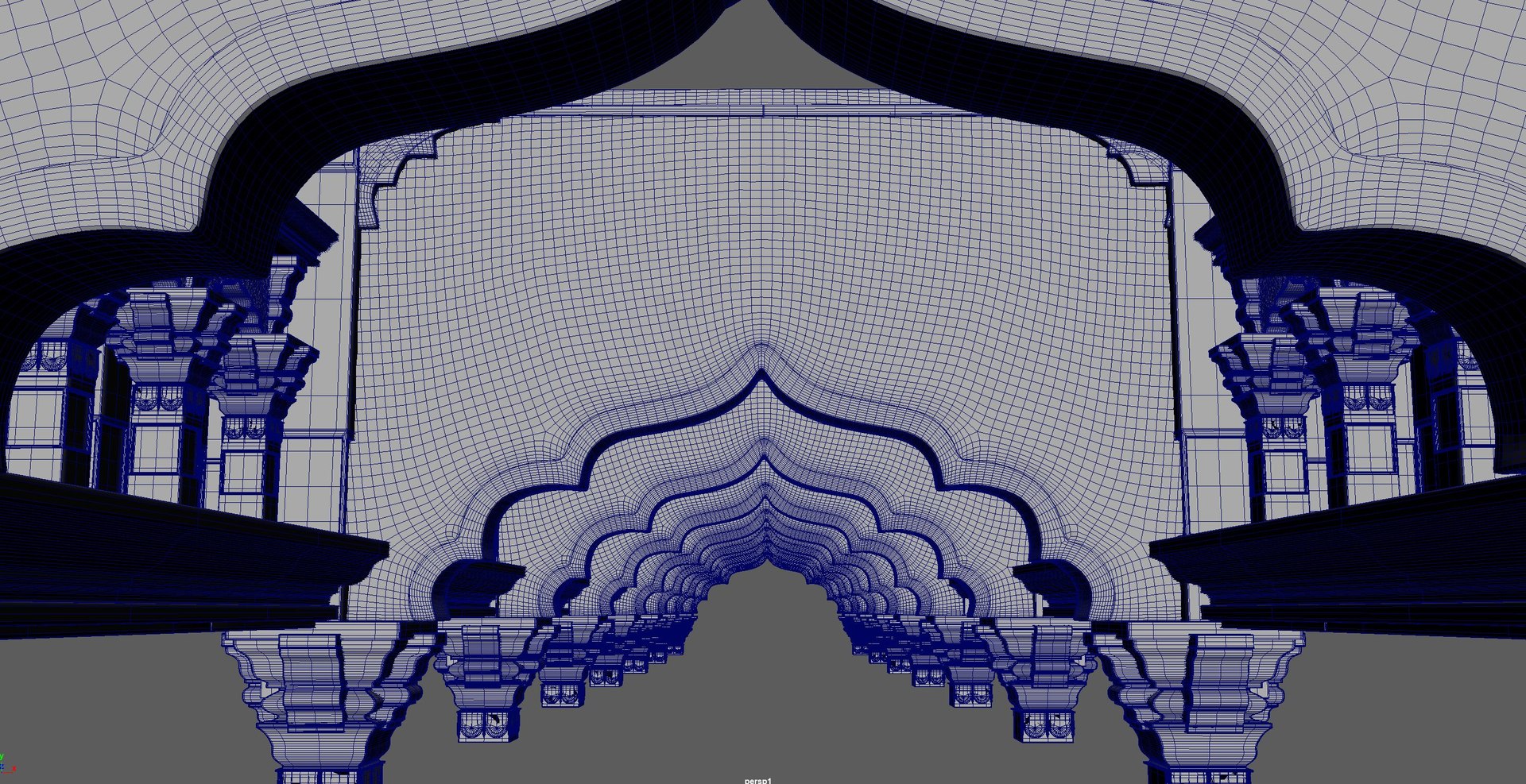 Ancient Palace Interior 3D Model - TurboSquid 2246371