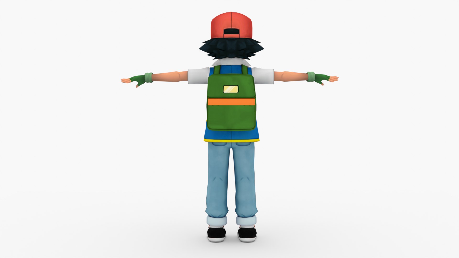 3D Model Ash Ketchum - TurboSquid 2362901