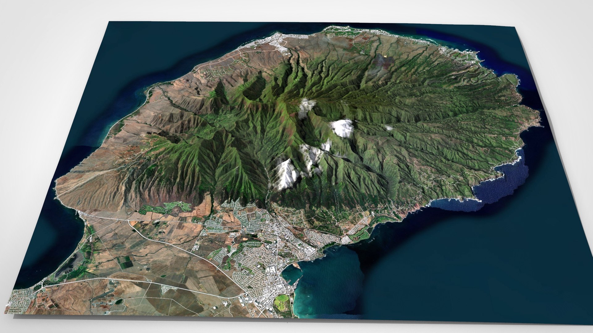 3D Mountain Landscape West Maui Forest Reserve Hawai Model - TurboSquid ...