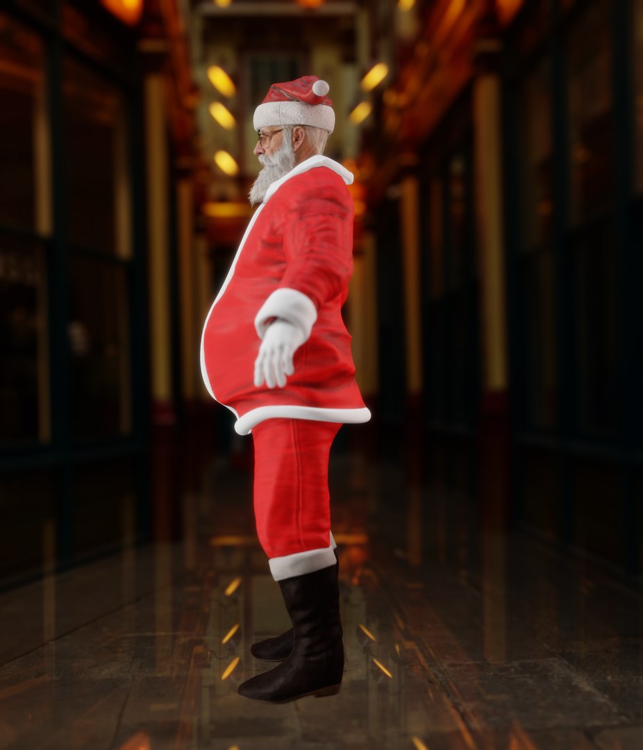 3D Santa Claus - TurboSquid 1998920